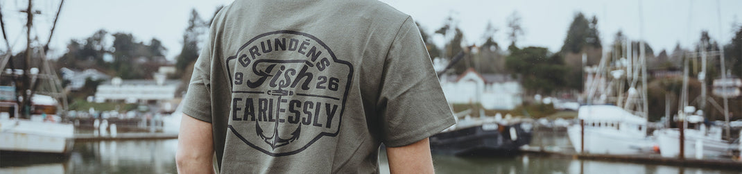 Grundéns Women's Fishing T-Shirts: Eat Fish, Wear Grundéns