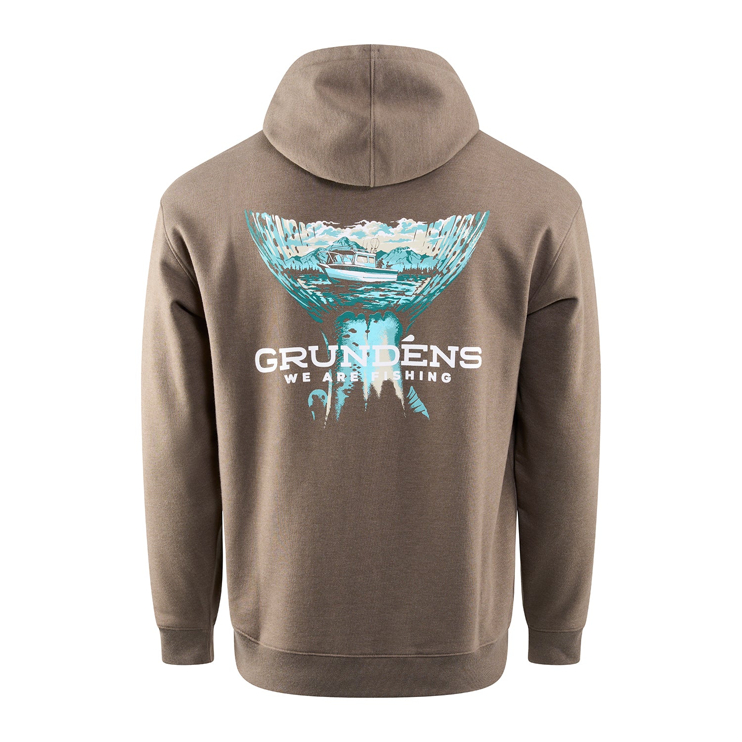 Grundéns Salmon Tailscape Hoodie – Grundens